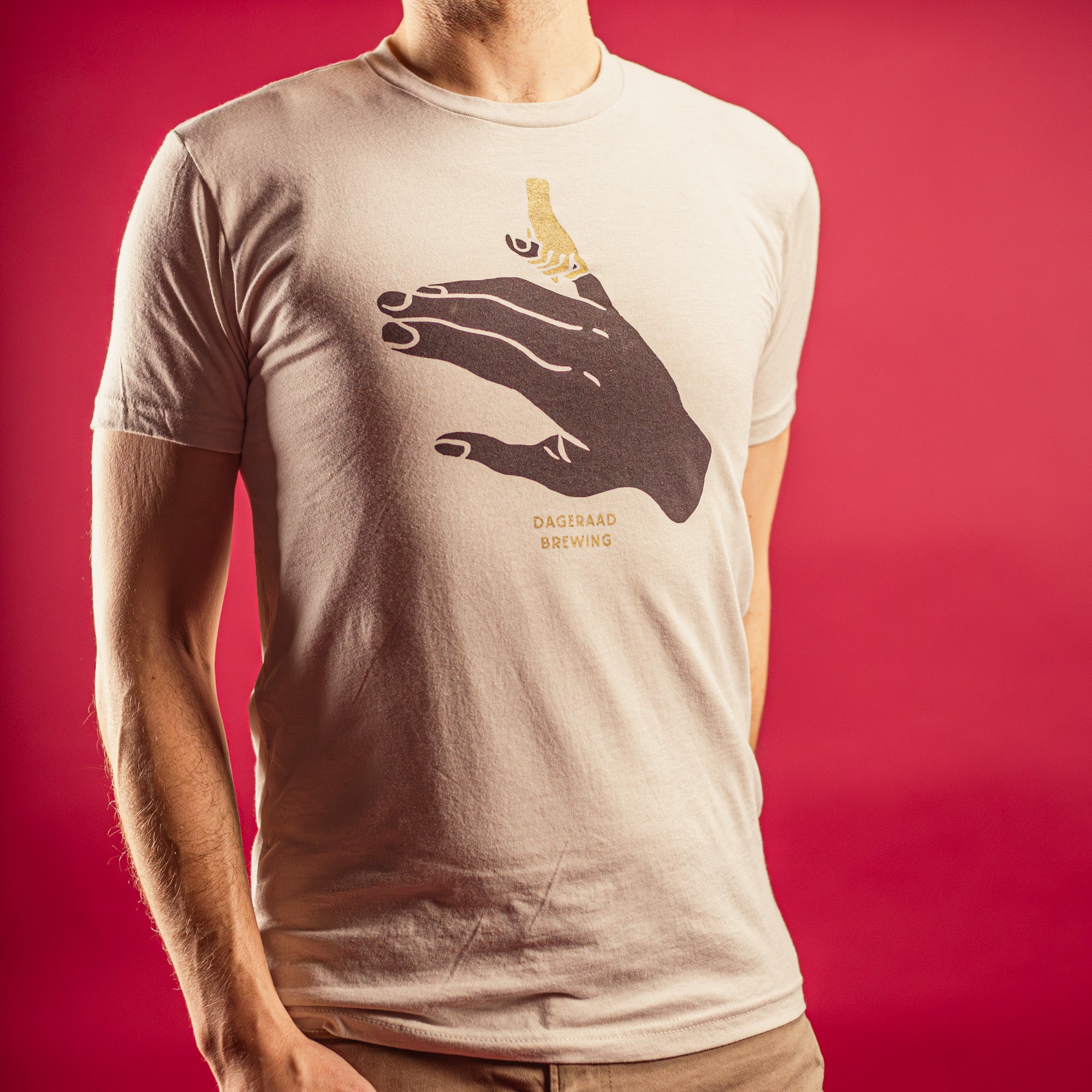 T-Shirt - Antigoon Logo on Sand – Dageraad Brewing